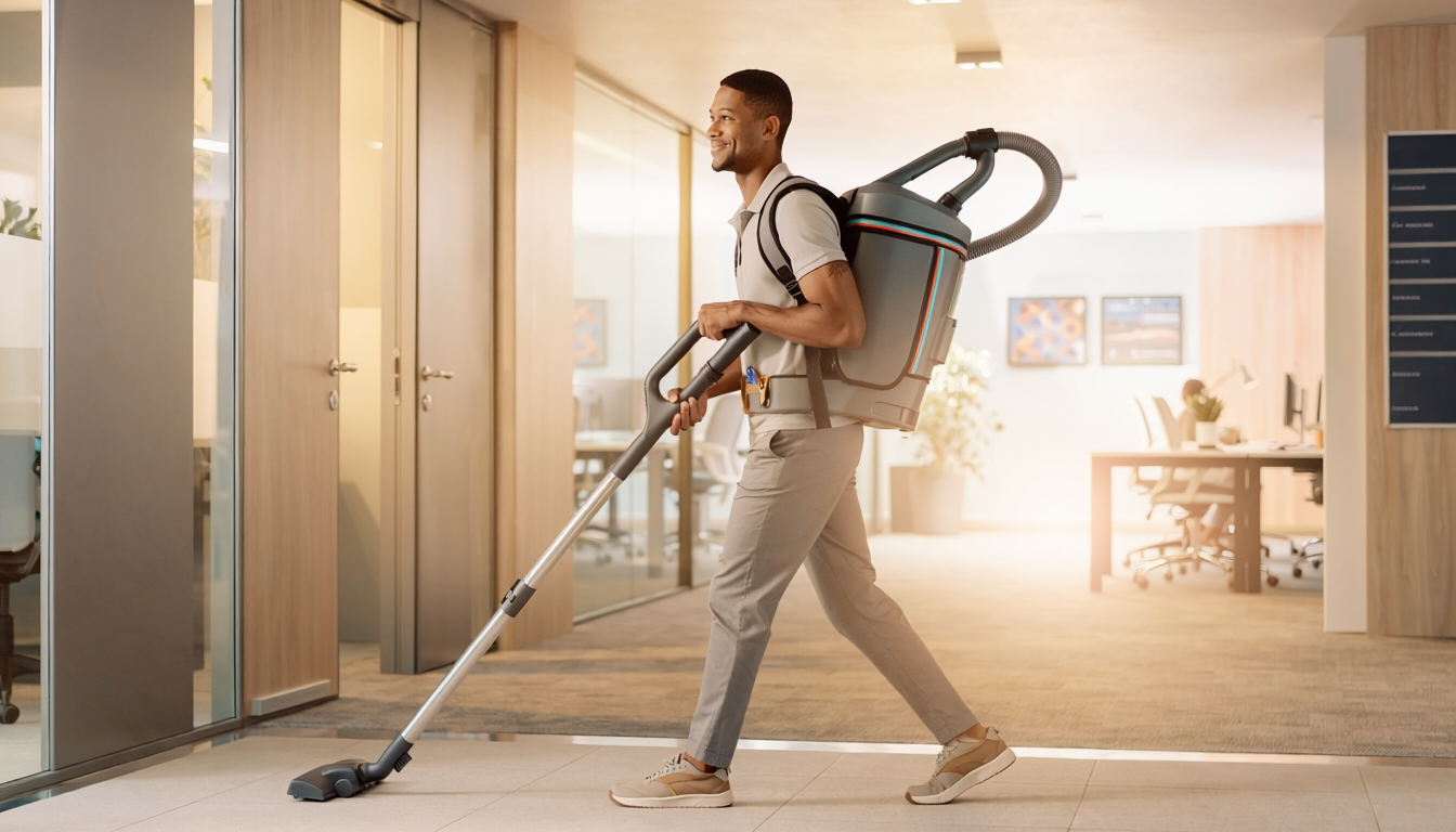 How the Pacvac Superpro 700 Improves Cleaning Staff Ergonomics and ...